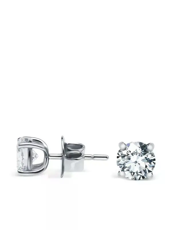 THE ROW Diamond Solitaire Stud Earrings
