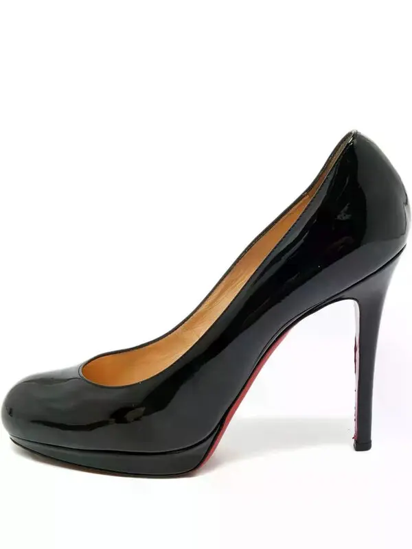 CHRISTIAN LOUBOUTIN Leather Stiletto Heel Pumps