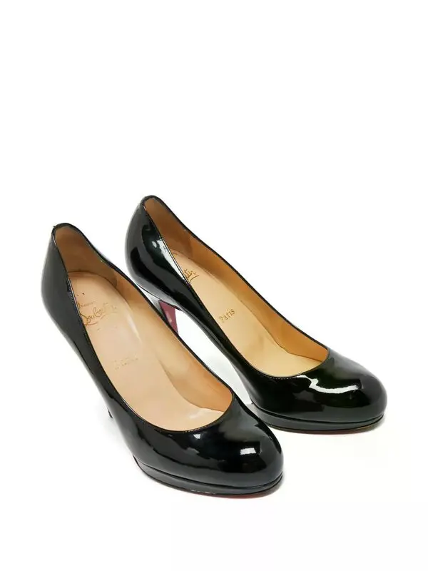 CHRISTIAN LOUBOUTIN Leather Stiletto Heel Pumps