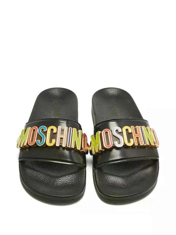 Moschino Logo Detail Slides