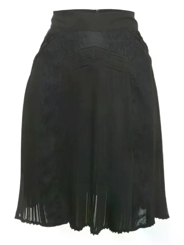 Roberto Cavalli Chiffon Pleated Skirt