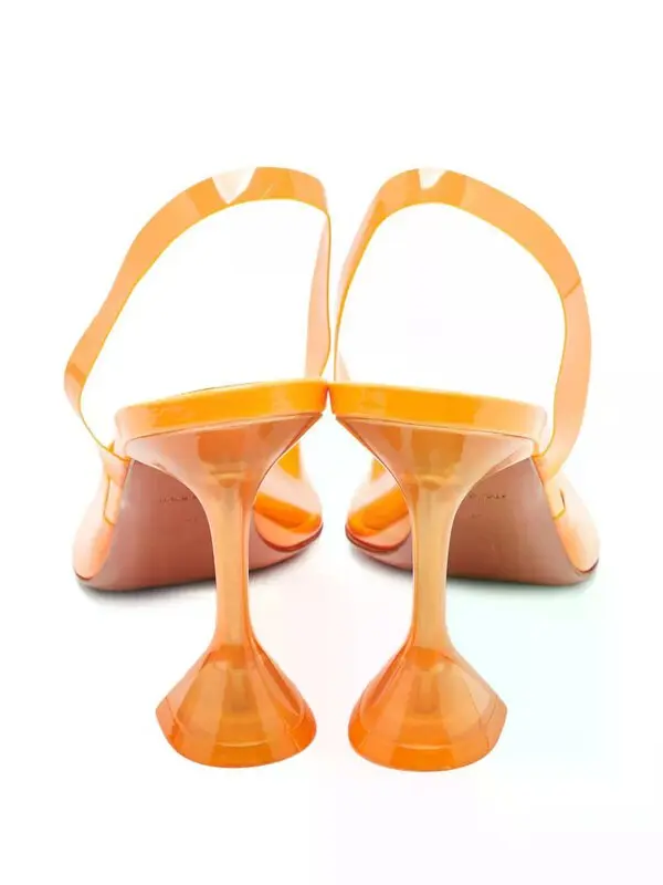 Amina Muaddi Pointed-toe Bow Pumps