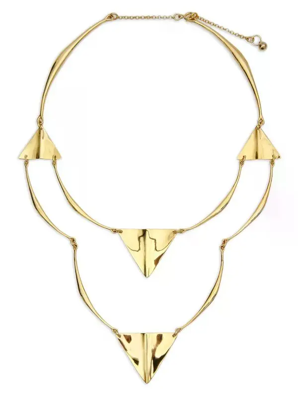 Isabel Marant Triangle Blair Necklace - Gold