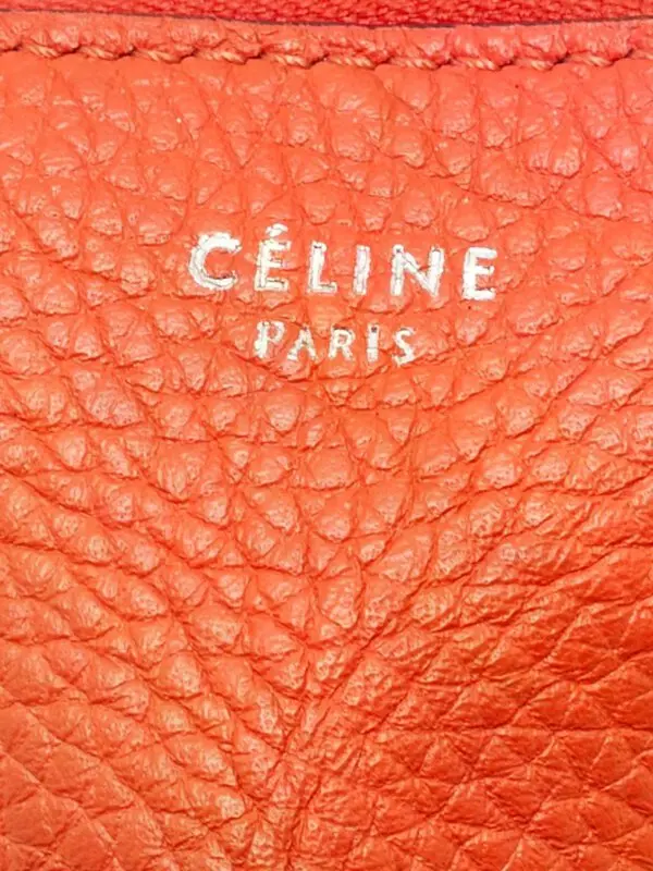 Celine Triangle Leather Coin Purse