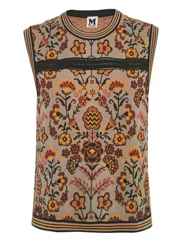 Missoni Floral Sleeveless Vest