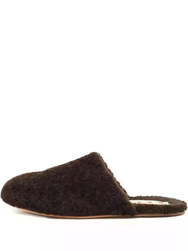 Marni Shearling Slippers