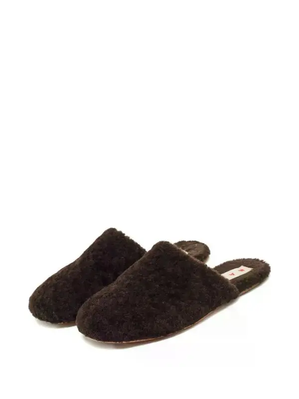 Marni Shearling Slippers