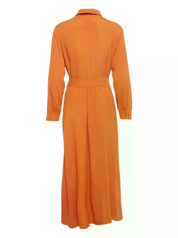 Max Mara Tie-belt Midi Dress