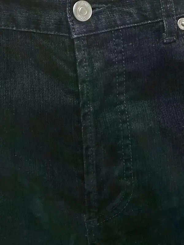 Dior Velvet Jeans With Logo