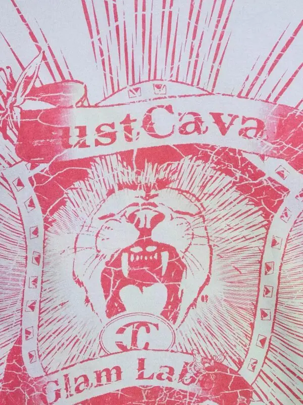 Just Cavalli V-neck Printed T-shirt