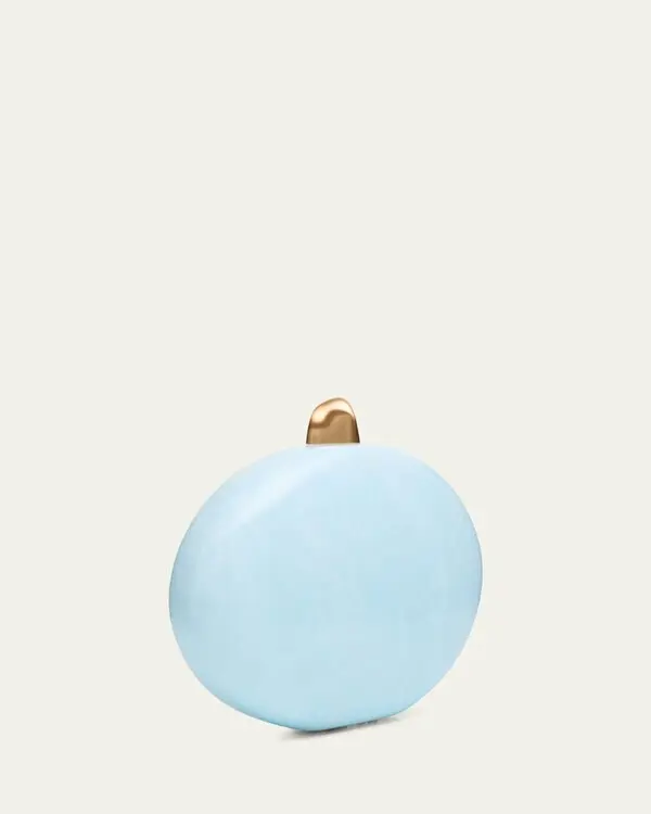 Cult Gaia Eviana Marbled Acrylic Clutch Bag - Light Breeze