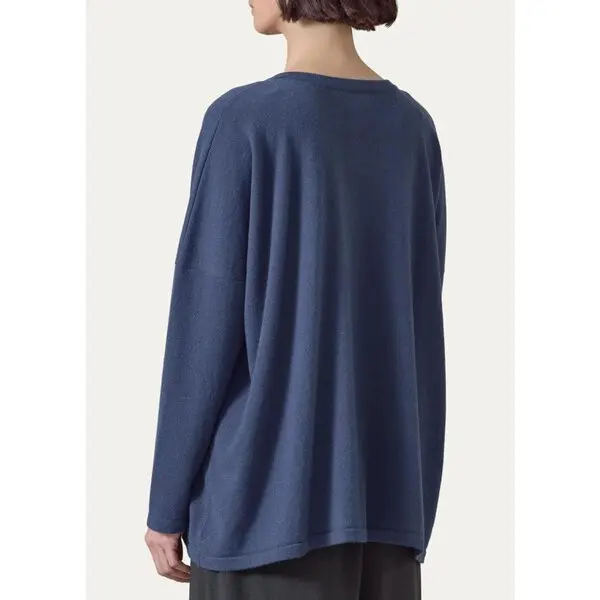 Eskandar Slim Sleeve Cashmere Cardigan - Red