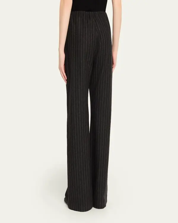 Nanushka Arvenn Pinstripe Wool Pants