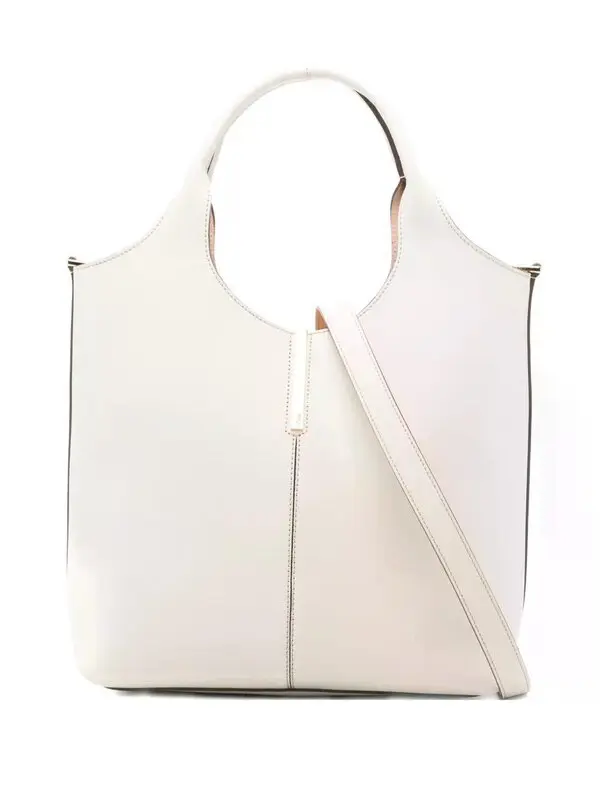 TOD'S Detachable-strap Tote Bag - White