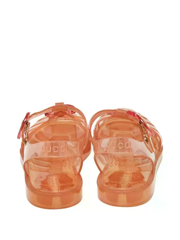 Gucci Double G Jelly Sandals