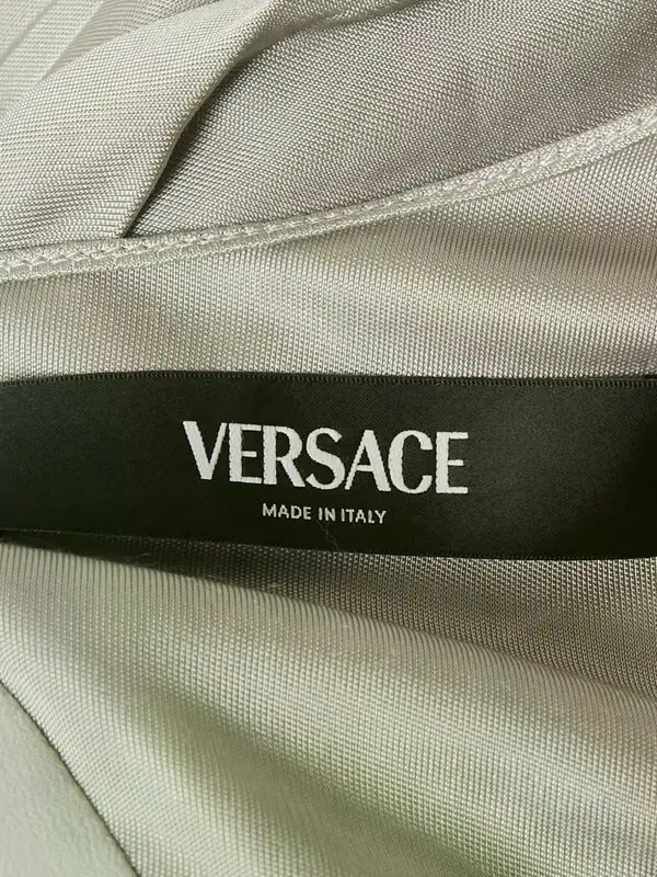 Versace Draped Mini Dress