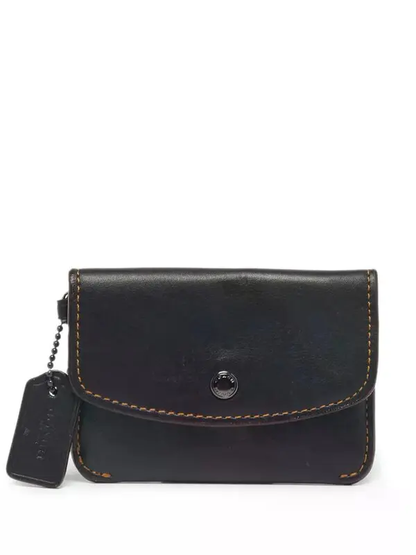 COACH® Card Case Pouch - Black