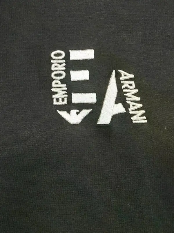Emporio Armani Logo-embroidered T-shirt
