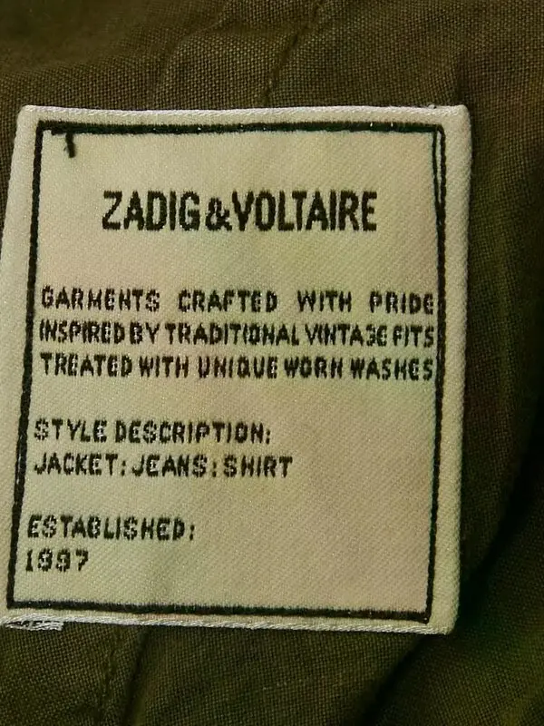 Zadig&Voltaire Pargo Cotton Cargo Pants