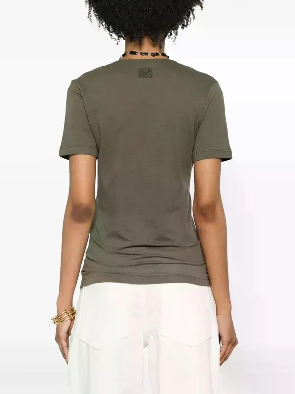 Loewe Knot Detail V-neck T-shirt
