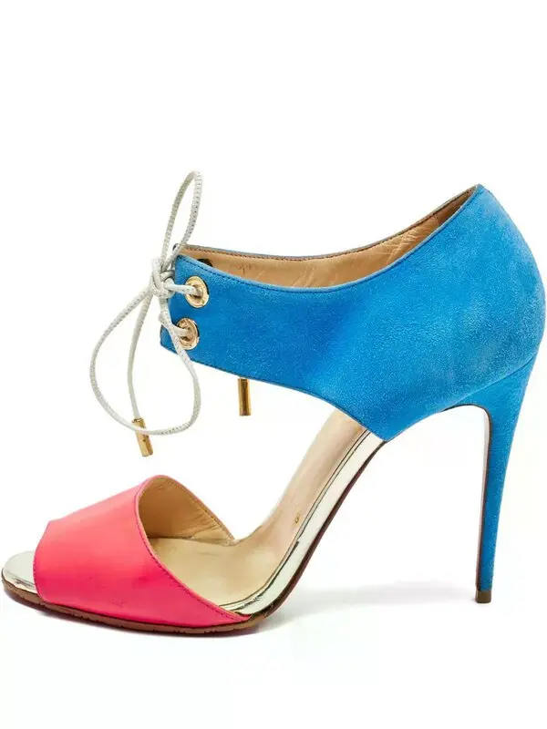 CHRISTIAN LOUBOUTIN Lace-up Stiletto Sandals