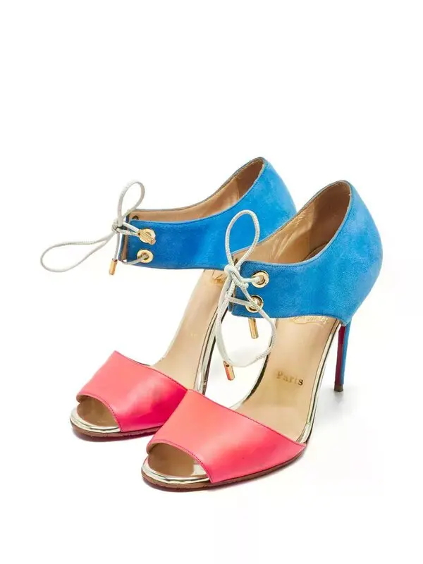 CHRISTIAN LOUBOUTIN Lace-up Stiletto Sandals