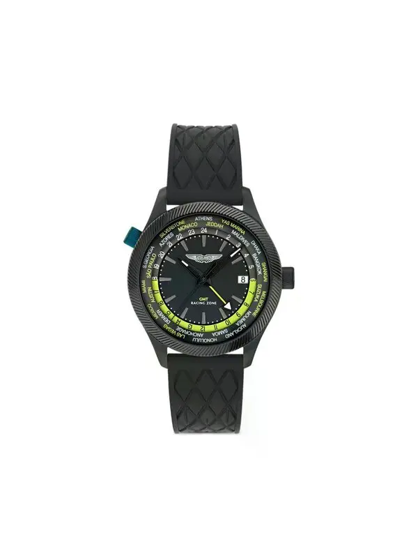 ASTON MARTIN WATCHES Icon Grz 41mm Bracelet Watch - Black
