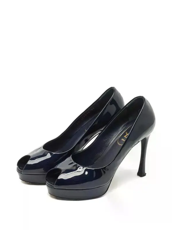 Saint Laurent Peep-toe Platform Pumps