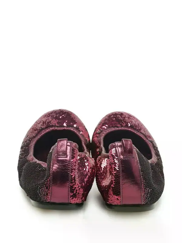 Gucci Sequinned Ballet Flats