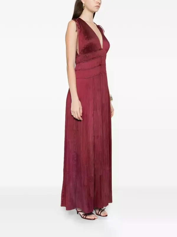 Ulla Johnson Tasneem V-neck Maxi Dress