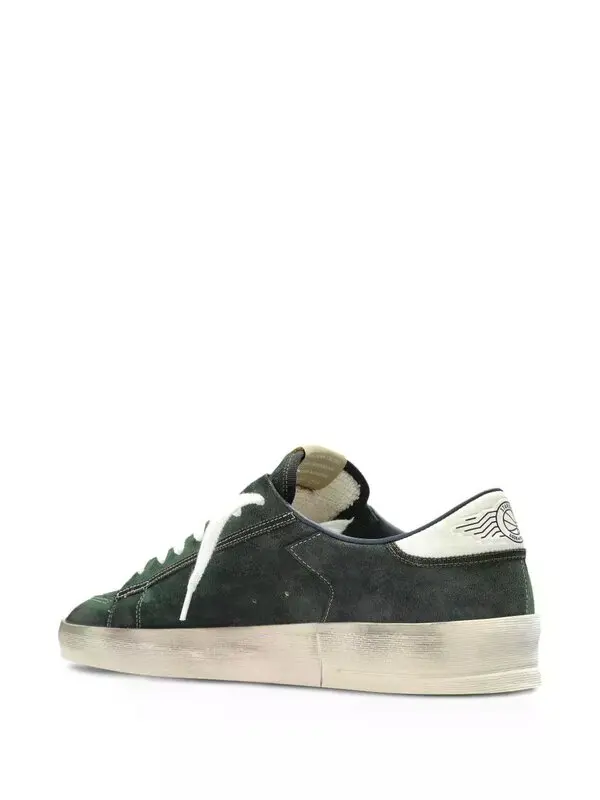 GOLDEN GOOSE Stardan Suede Sneakers - Green