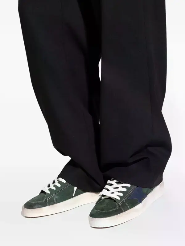 GOLDEN GOOSE Stardan Suede Sneakers - Green