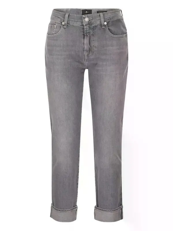 7 For All Mankind Five-pocket Jeans - Grey