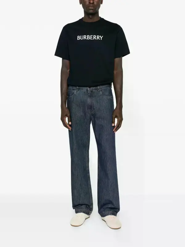 Burberry Logo T-shirt - Blue