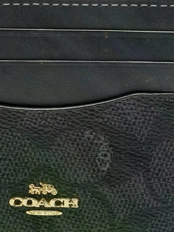 COACH VINTAGE Monogram Card Holder