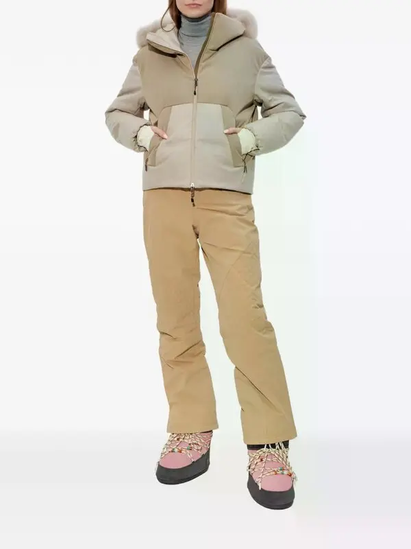 Sease Fur-trimmed Hooded Jacket