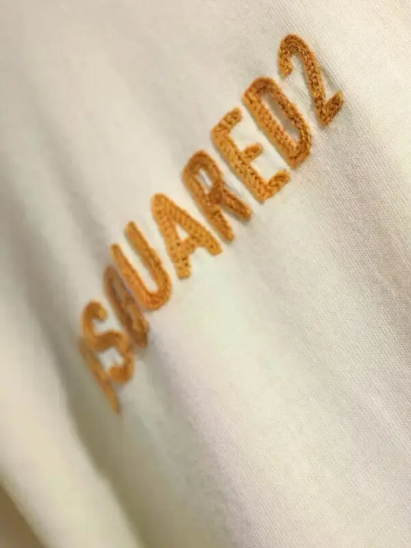 Dsquared2 Embroidered T-shirt - Neutrals