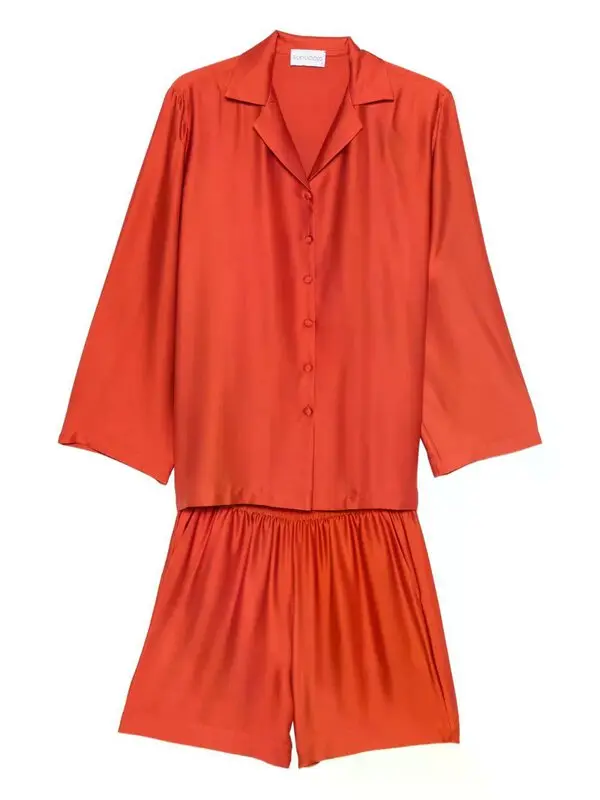 SILKYLICIOUS Silk Shorts Set