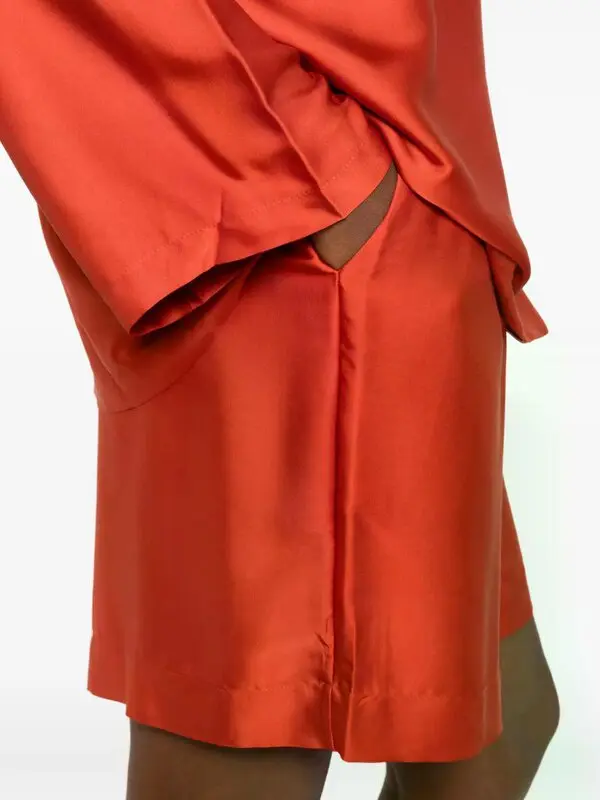 SILKYLICIOUS Silk Shorts Set