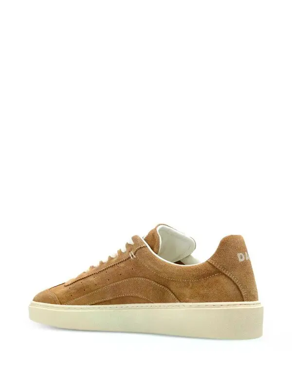 Dsquared2 Calf Suede Lace-up Trainers - Brown