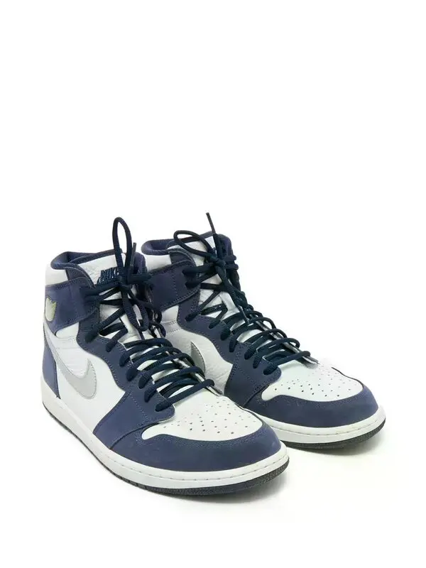 JORDAN Air 1 Suede Leather Sneakers
