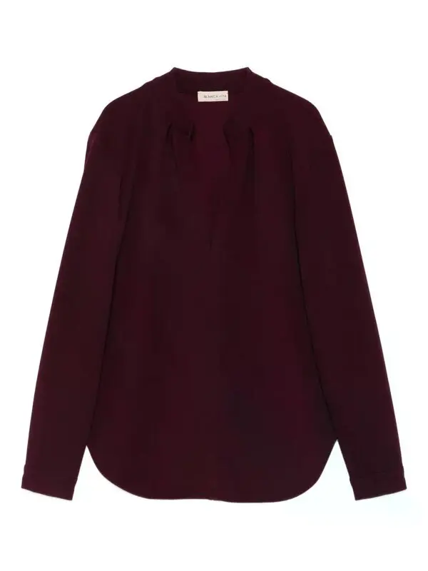BLANCA VITA V-neck Blouse