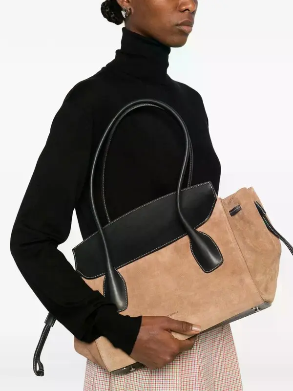 JIL SANDER Leather Tote Bag