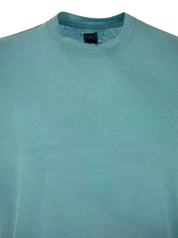Fedeli Crew-neck T-shirt - Blue