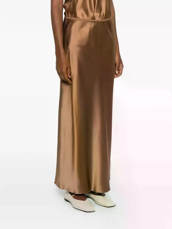 JOSEPH Isaak Maxi Skirt - Brown