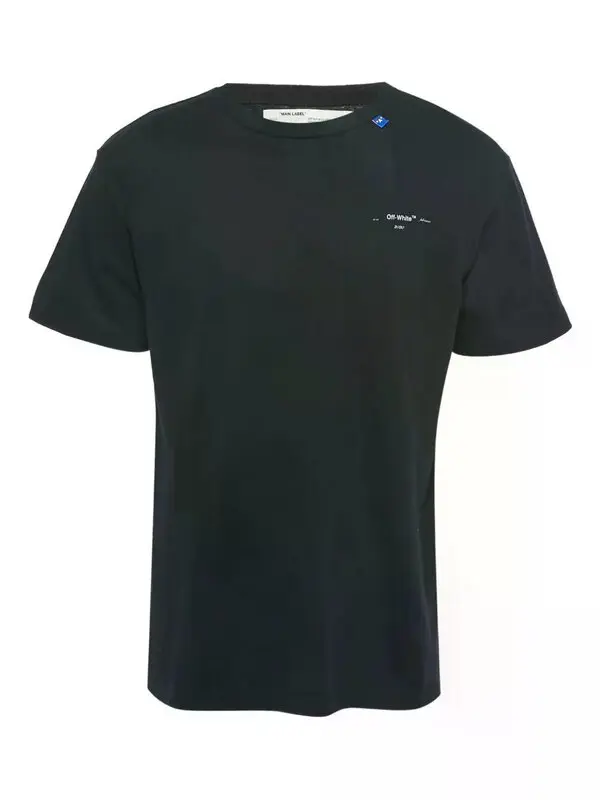 Off-White Backbone-print Cotton T-shirt