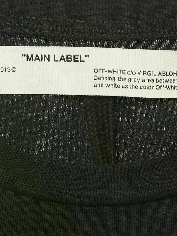 Off-White Backbone-print Cotton T-shirt