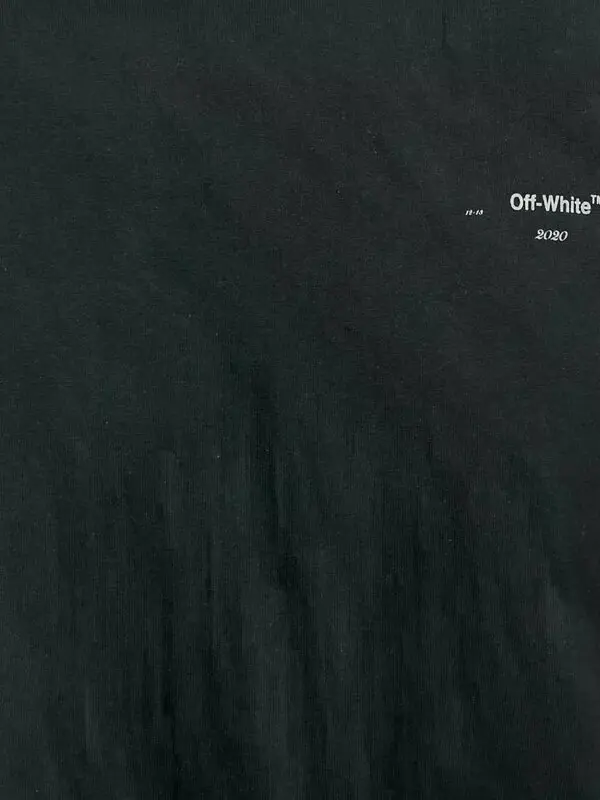 Off-White Backbone-print Cotton T-shirt