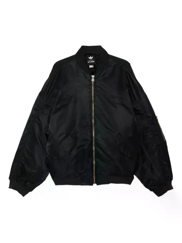 Adidas X Willy Chavarria Satin Bomber Jacket
