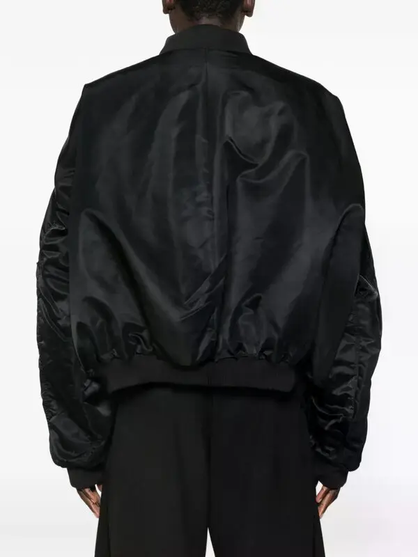 Adidas X Willy Chavarria Satin Bomber Jacket